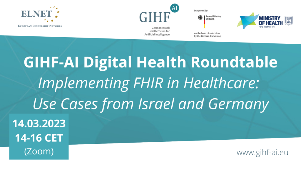 GIHF-AI Digital Health Roundtable "Implementing FHIR in Healthcare ...